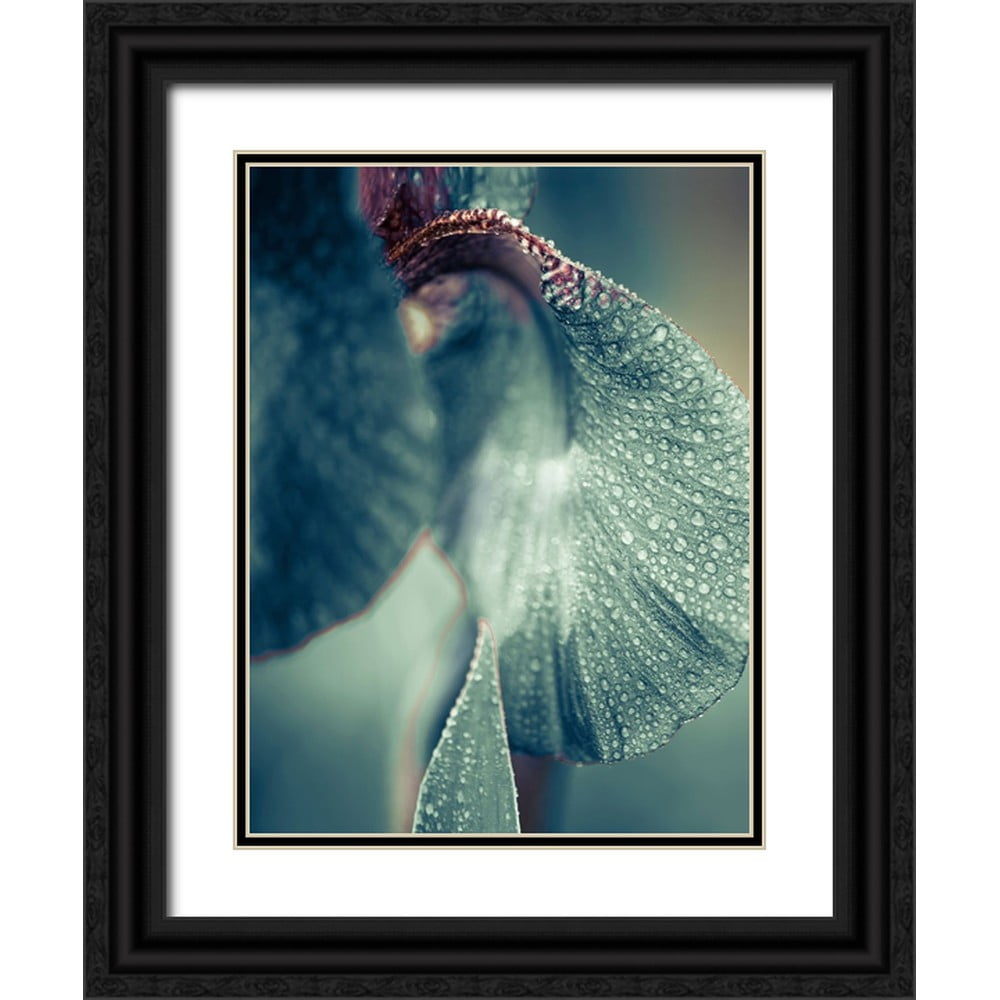 Incado 25x32 Black Ornate Wood Framed with Double Matting Museum Art ...