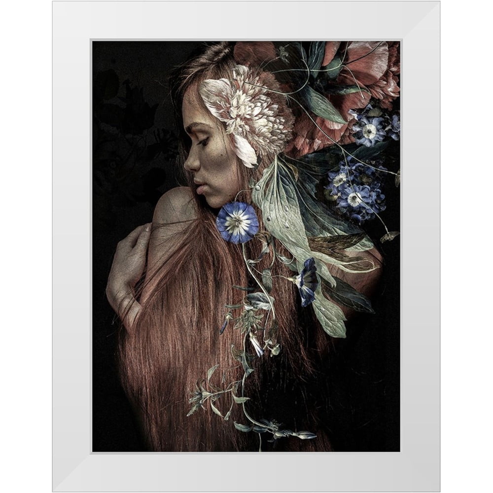 Incado 25x32 White Modern Wood Framed Museum Art Print Titled ...