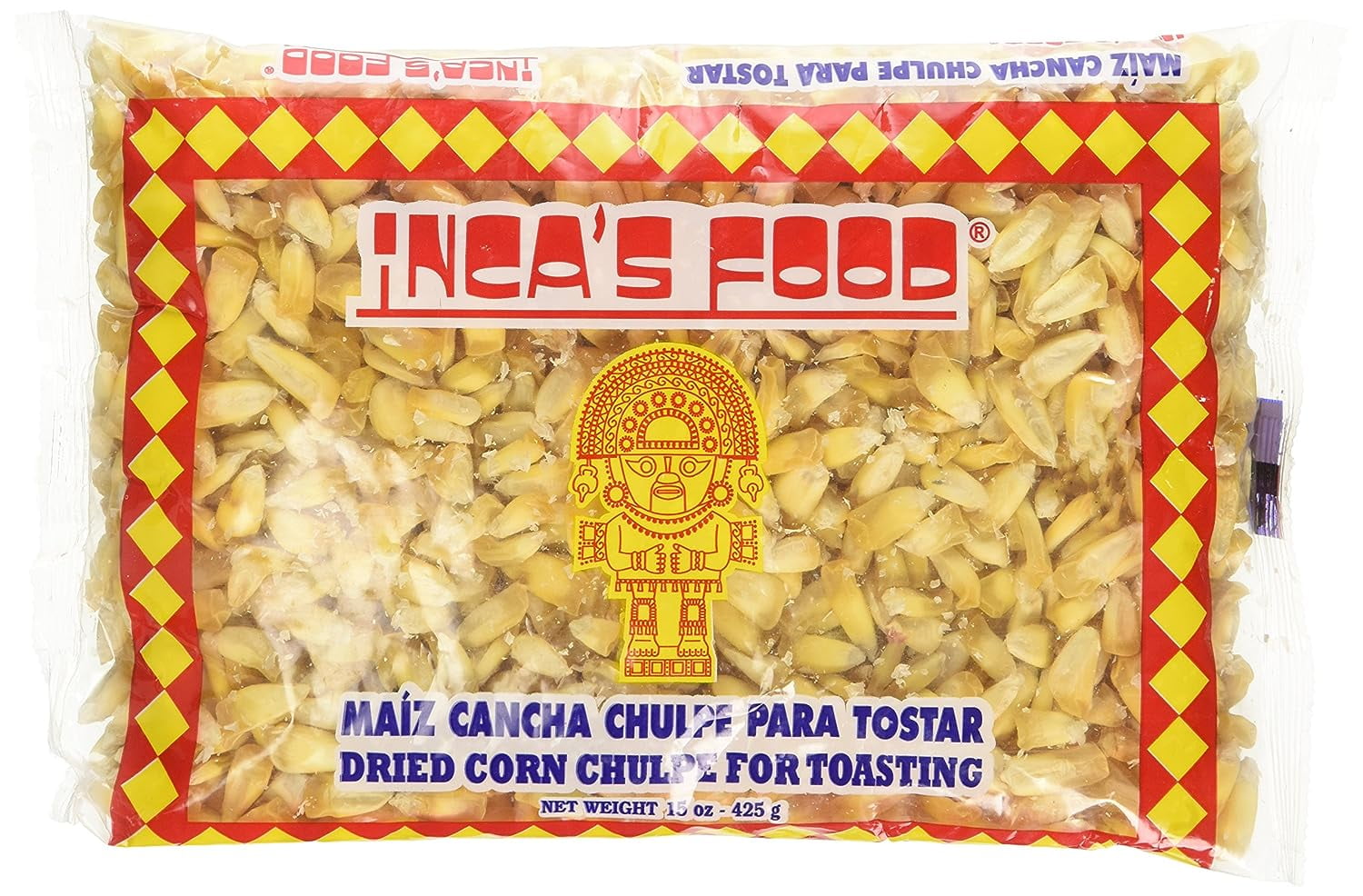 Incas Food Maiz Cancha Chulpe Para Tostar- Dried Corn Chulpe for ...