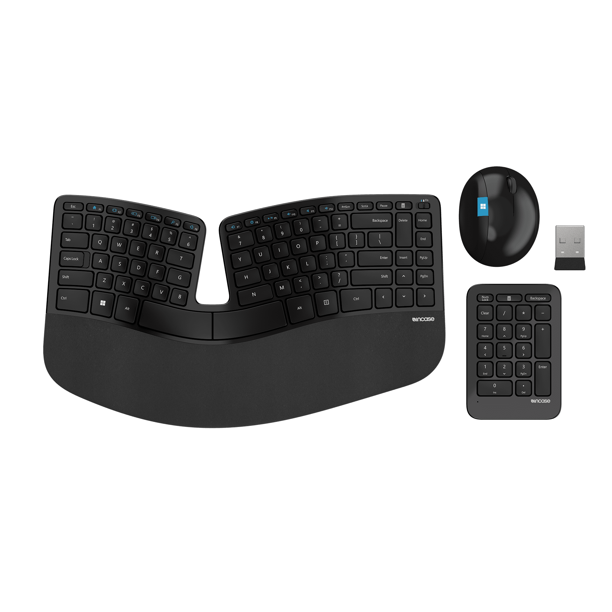 Incase Sculpt Ergonomic Keyboard – Designed by Microsoft – Split Keyset ...