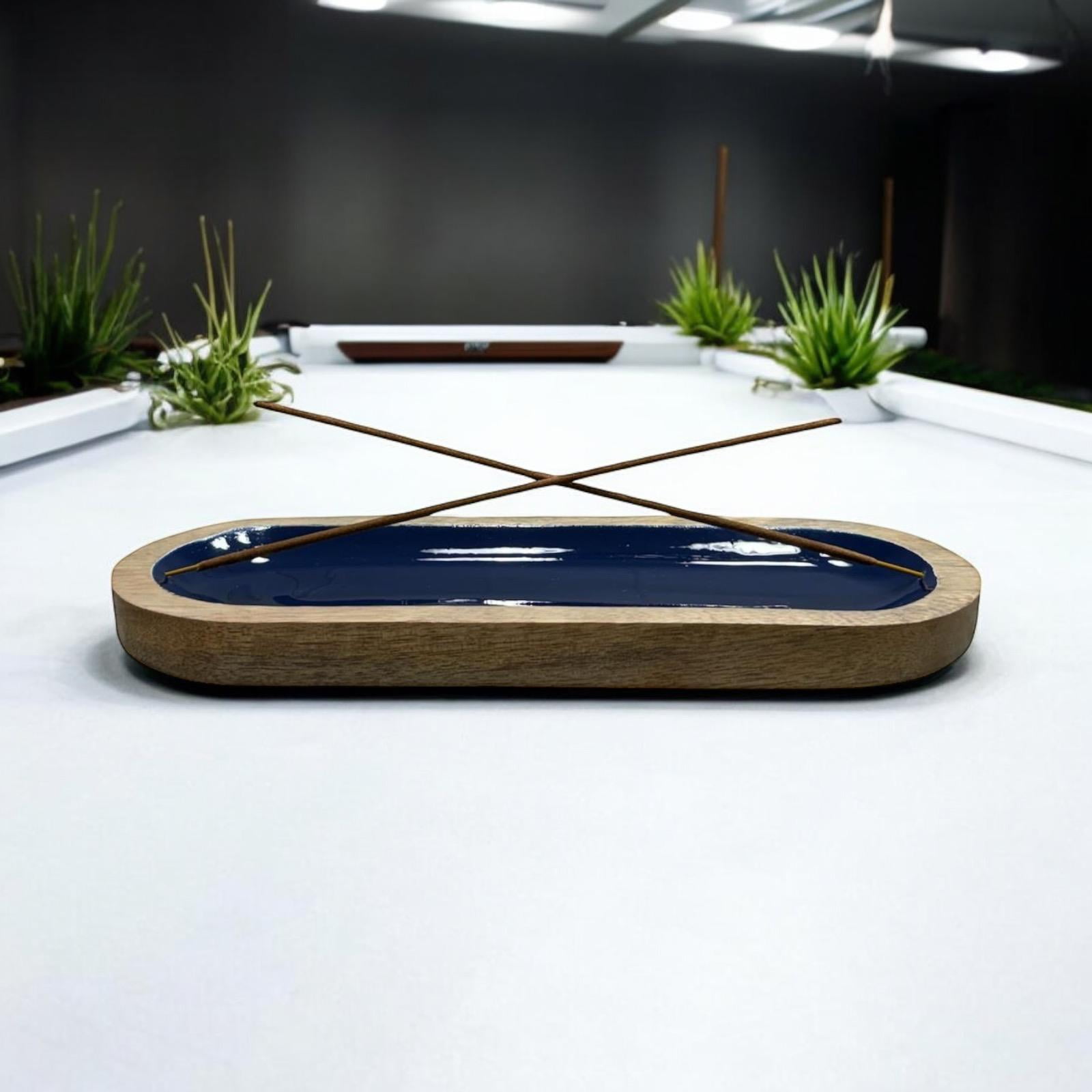 Incense Holder or Incense Burner, Modern Wood Incense Holder for Sticks ...