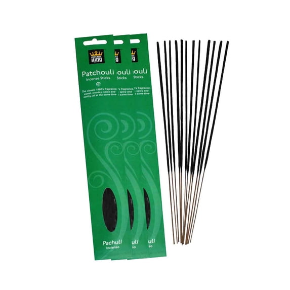 Incense King Collection Incense 3-Pack 15 gm 45 gm Total (Patchouli ...