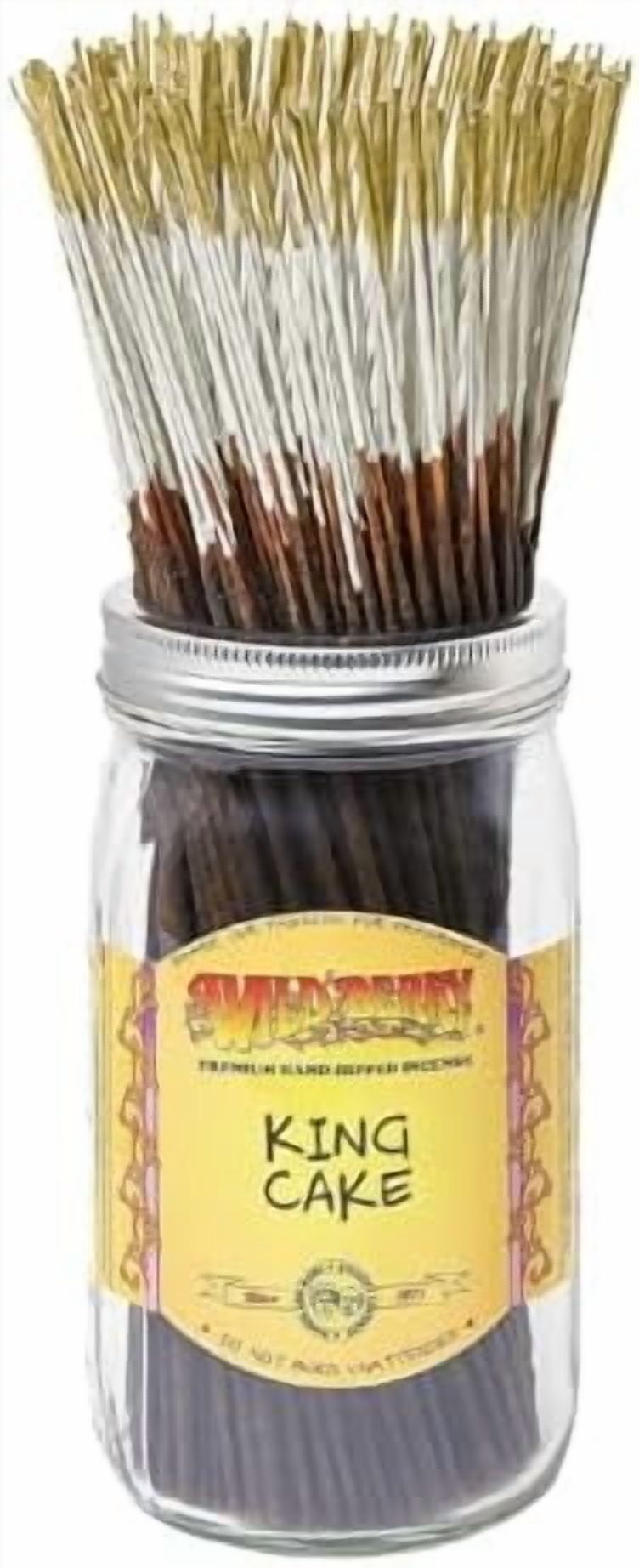 Incense Sticks - King Cake - Delectable Cinnamon Sugar Scent with ...