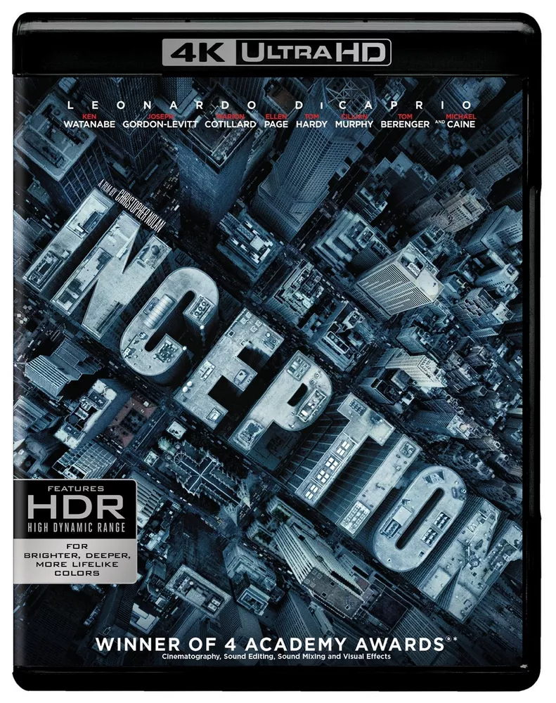 Inception_4K_UHD_Bluu*_ray_Leonardo_DiCaprio_|_Book_It - Walmart.com
