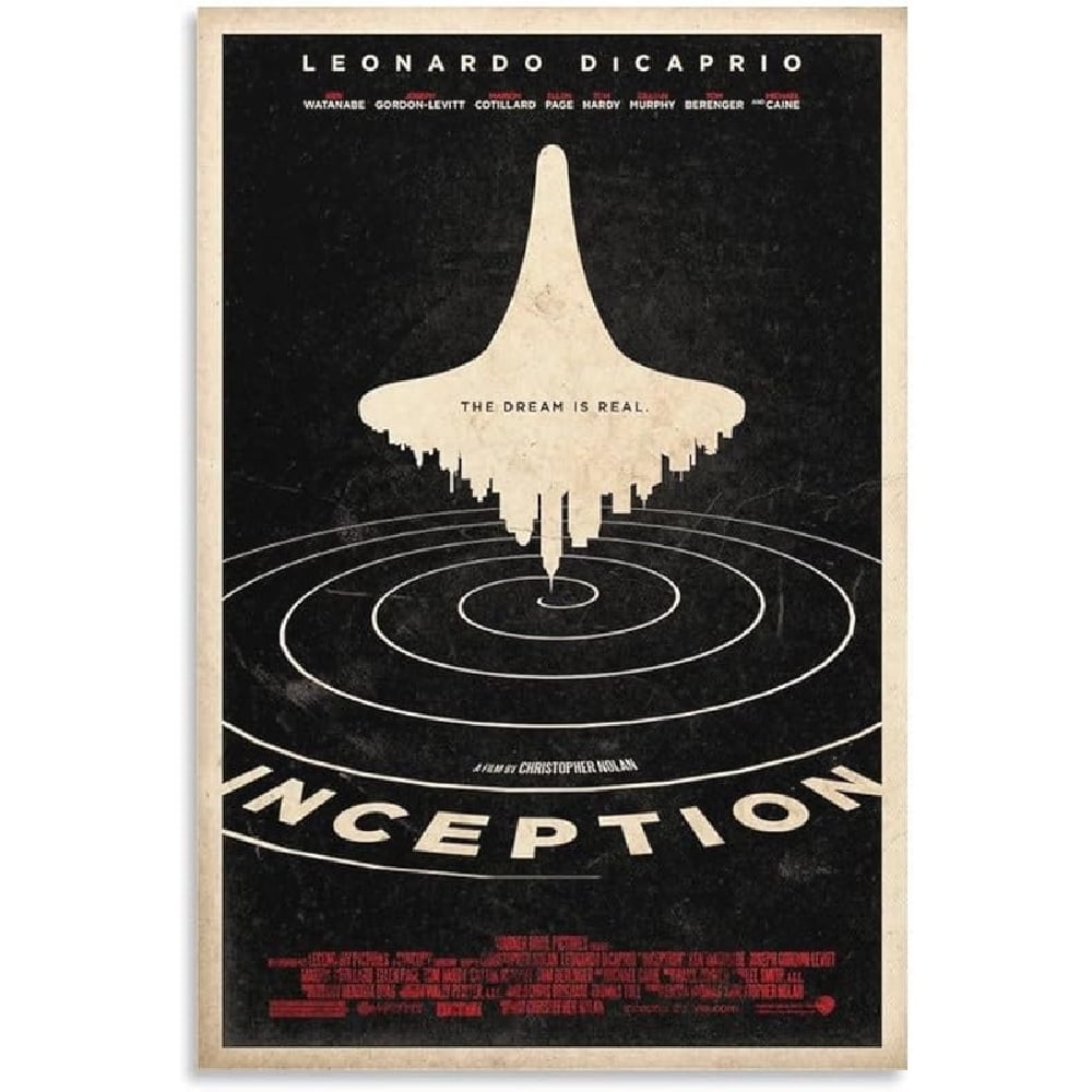Inception Art Movie Poster 6 Artworks Picture Print Poster Wall Art ...