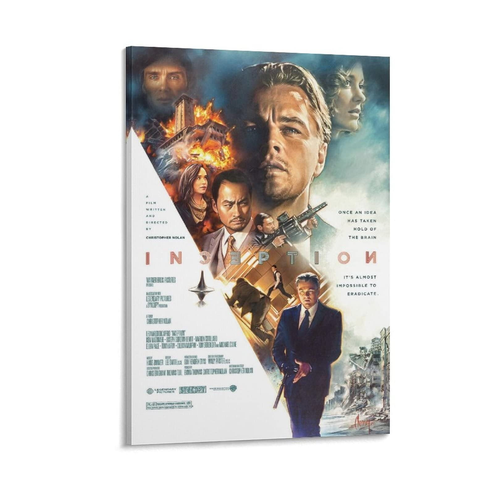 Inception Classic Movie Poster 4 Posters Art Print Wall Photo Paint ...