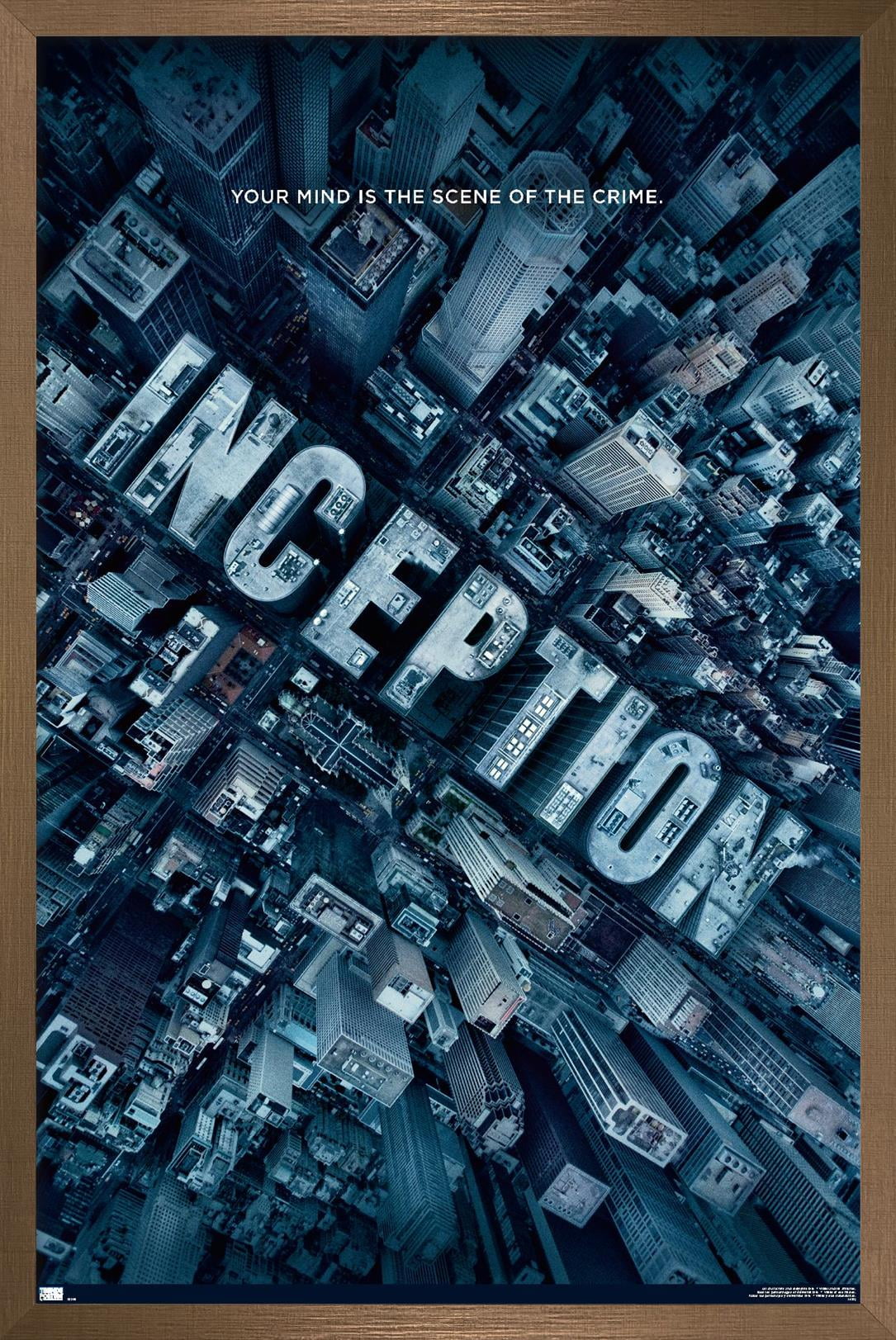 Inception - One Sheet Wall Poster, 14.725" x 22.375" Framed - Walmart.com