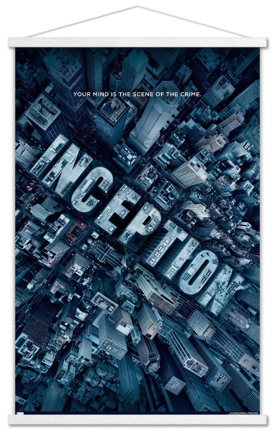 Inception - One Sheet Wall Poster with Magnetic Frame, 22.375" x 34 ...