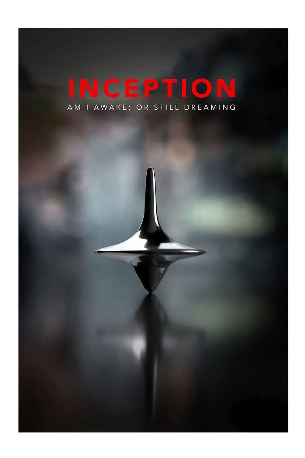 Inception Poster Minimal Movie Posters Awake Or Dream Decorative ...