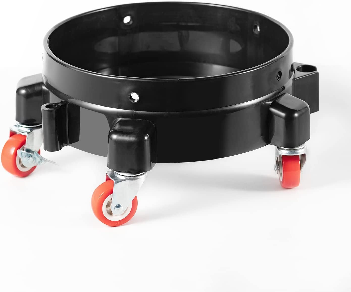 Inch Bucket Dolly, Removable Rolling Bucket Dolly Easy Push 5 Roll ...