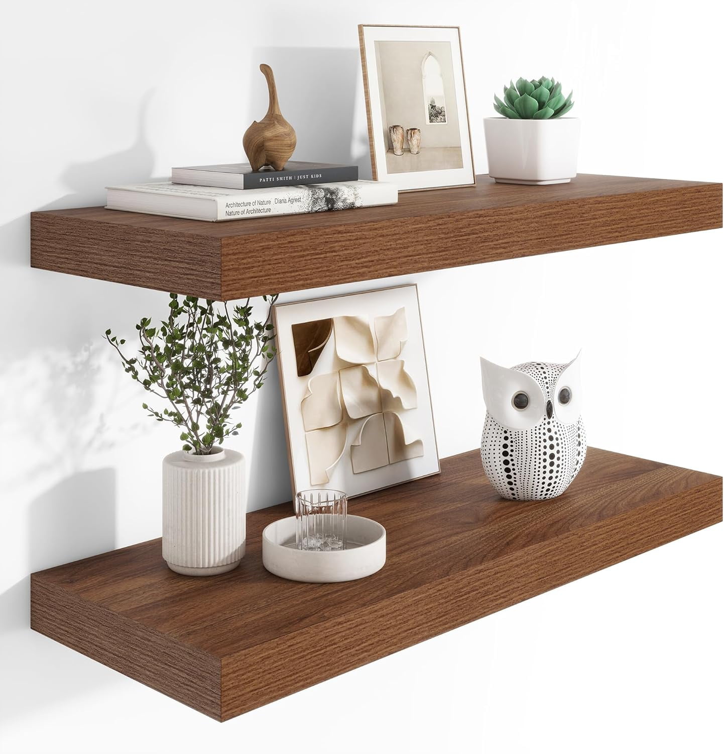 Deep Floating Shelves, x Long Wall Shelf, Large Extra Display Shelf ...