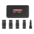 ½-Inch Drive Impact Flip Socket Set, 6-Point Deep Wall Design, Complete ...