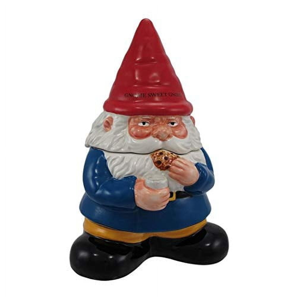 Inch Gnome Sweet Gnome Cookie Eating Ceramic Jar Figurine 10 - Walmart.com