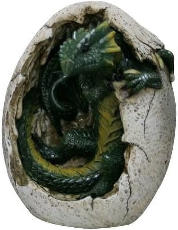 Inch Green Dragon Hachling in Egg Casing Saue Figurine - Walmart.com