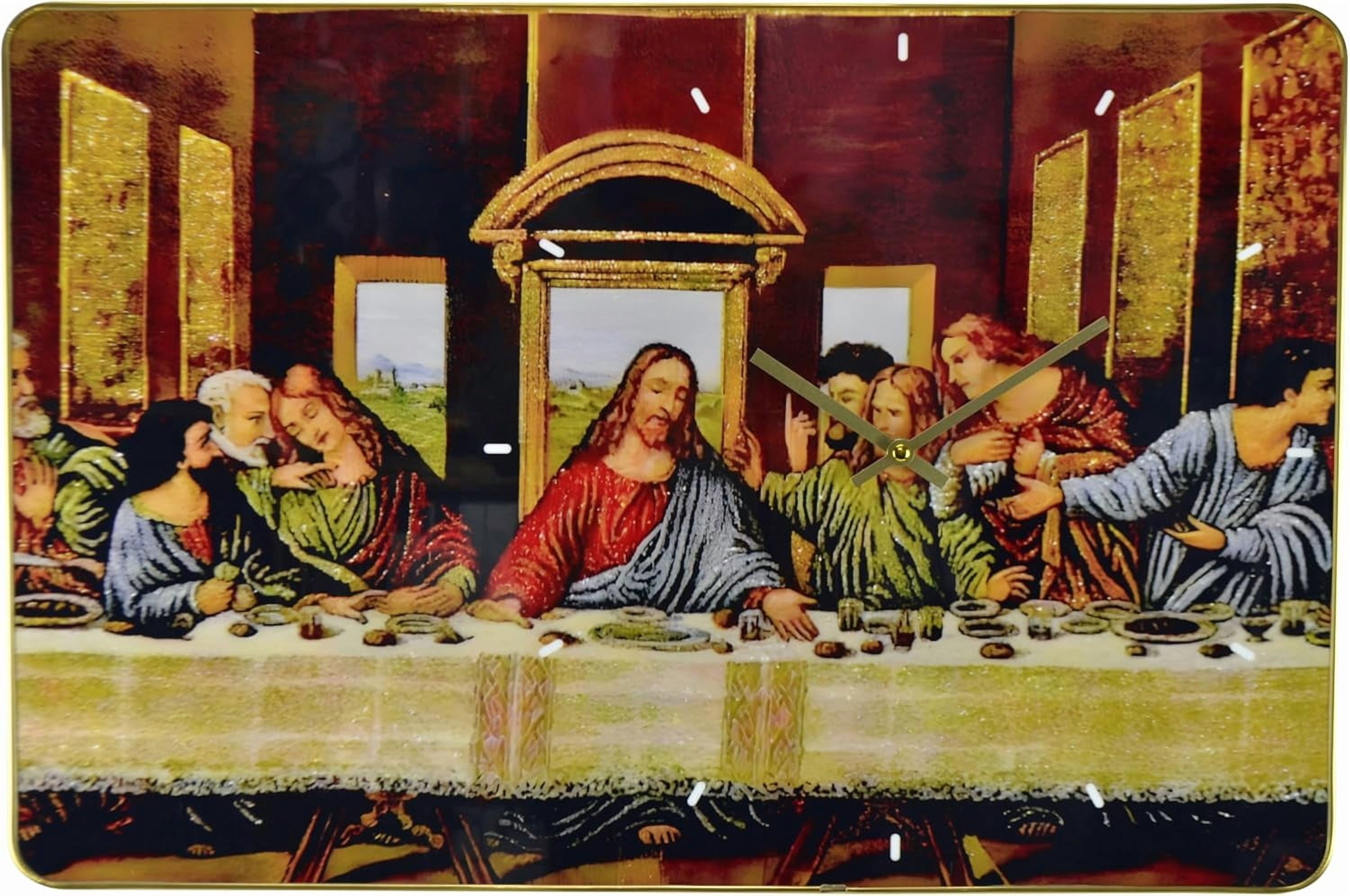 Inch Jese and The Last Supper Wall Clock - Walmart.com