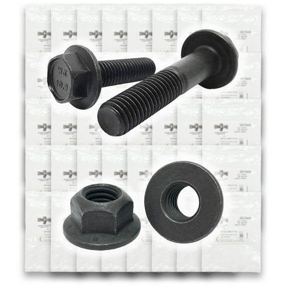 Inch / Metric Flange Frame Bolt Screws & Lock Nut Assortment - 1175 ...