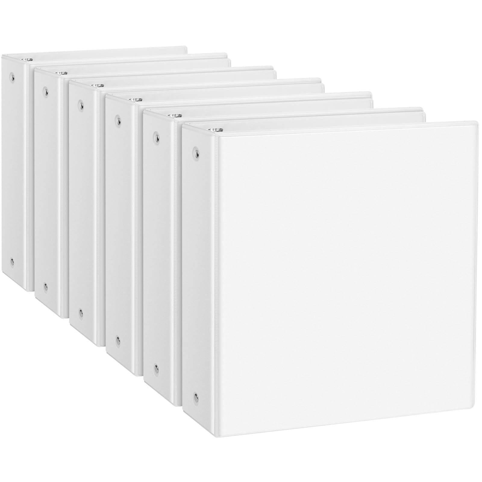 Inch Round Ring Binder, Standard 3 Ring Binder Fit Letter Size Paper ...