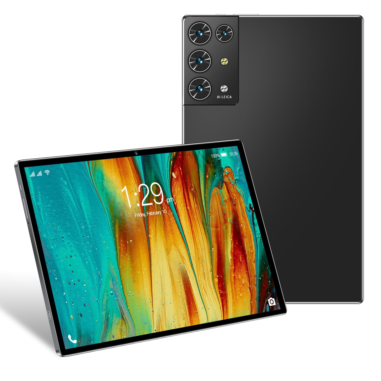 Inch Tablet 8GB+256GB 10.1 Inch Screen 5G Calling 10-Core MTK6797 Processor 128GB Expandable ...