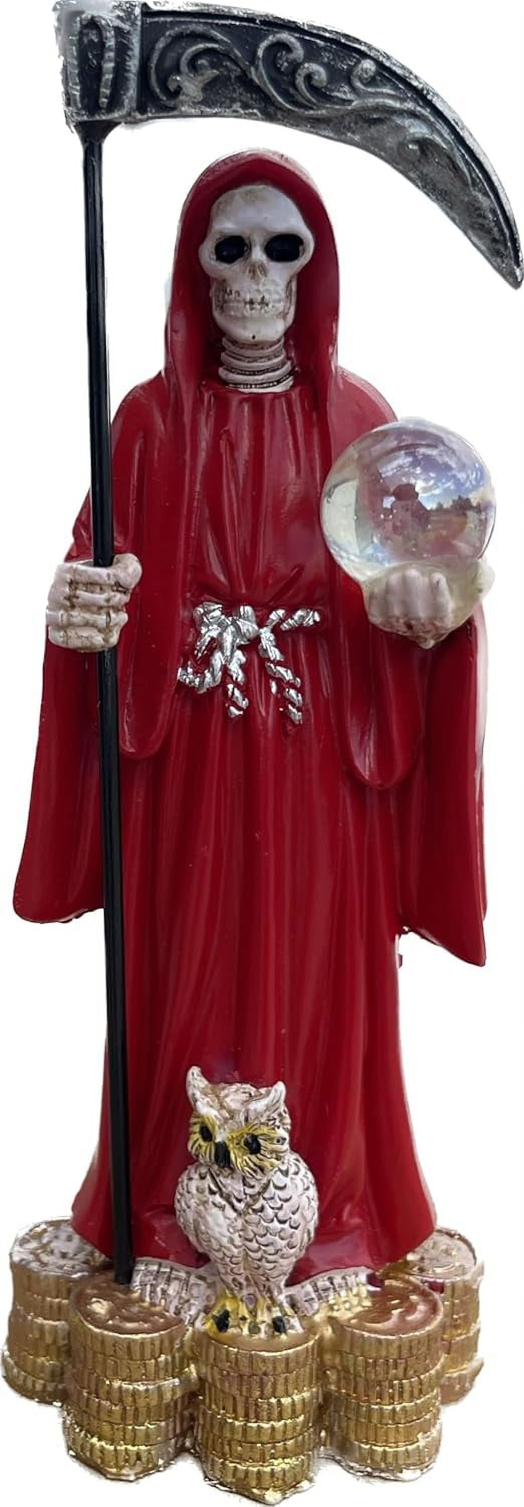 Inch Tall Statue Holy Death Grim Reaper Home - Walmart.com