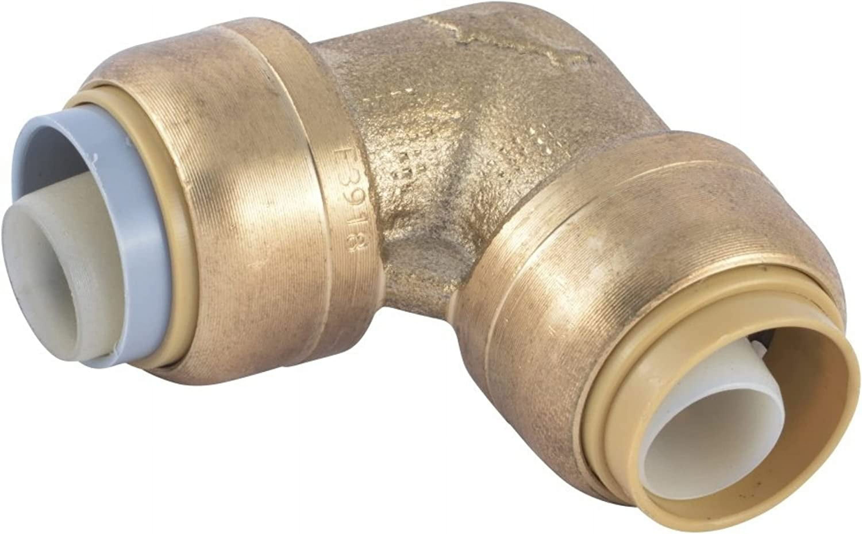 Inch x Inch Polybutylene Transition 90 Degree Elbow, Push to Connect ...