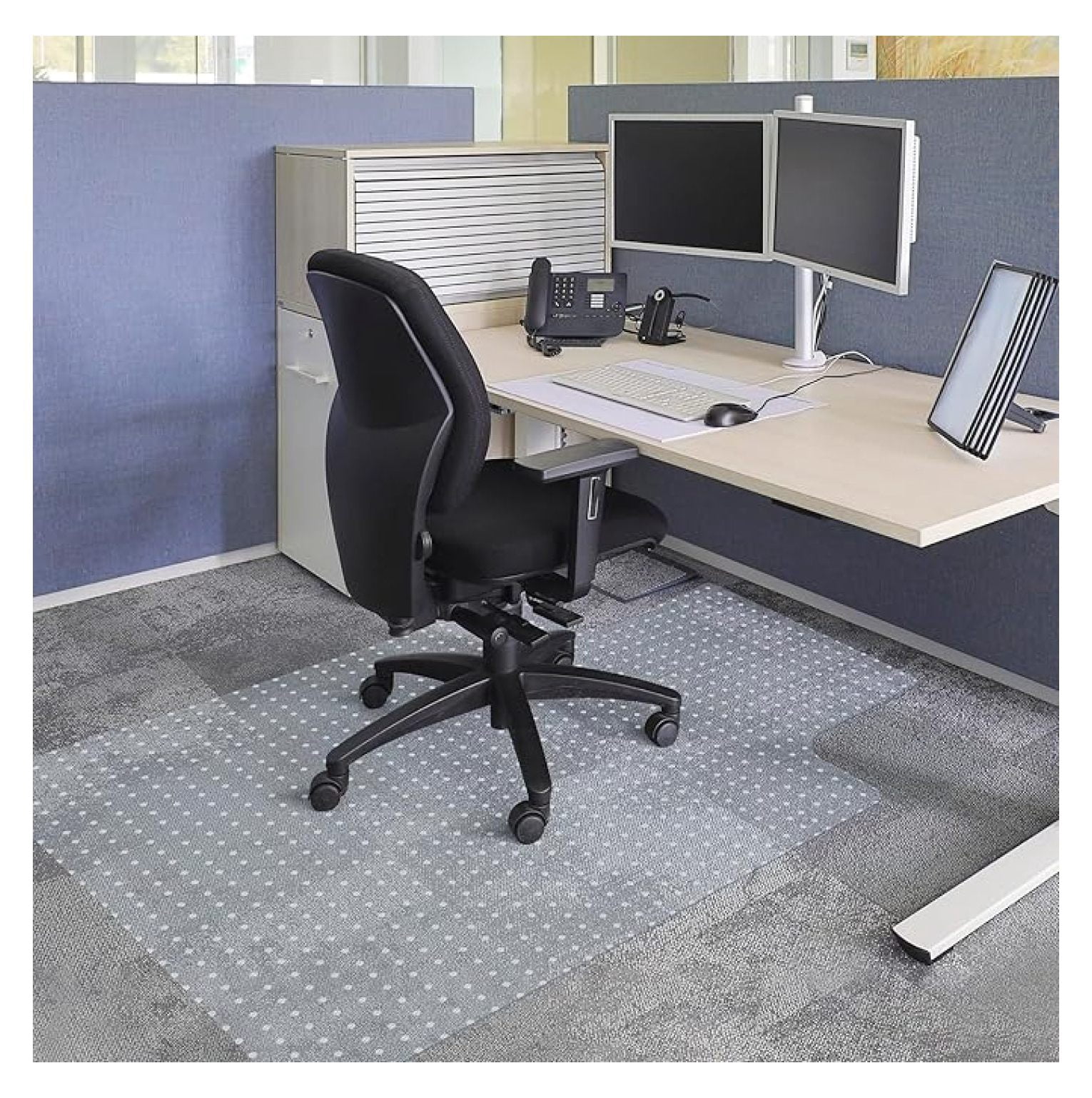 -Inch by 36-Inch 1/8"(3MM) Thickness Plastic Floor Office Chair Mat " X ...