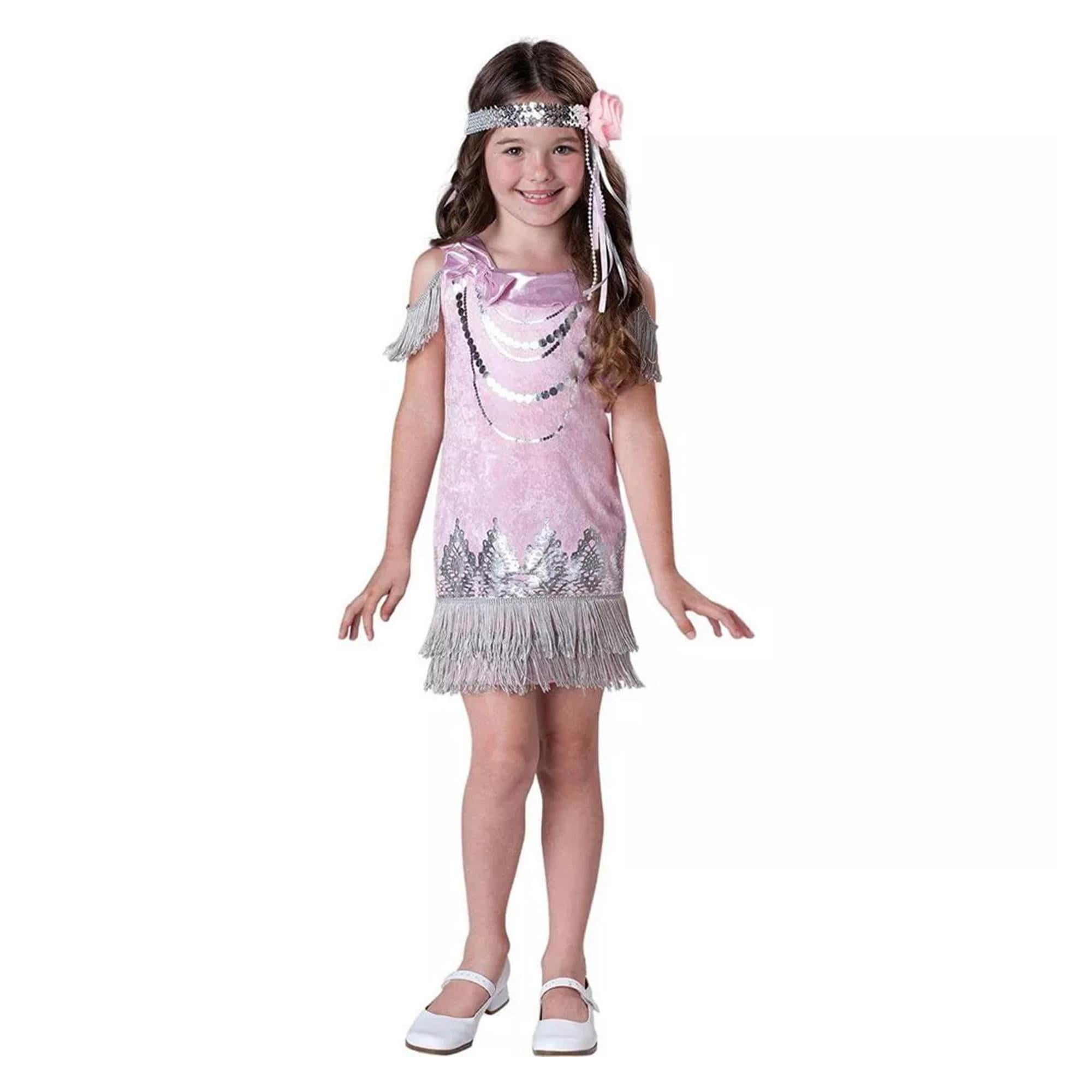 Incharacter Fancy Flapper Child Costume, Large (Age 10-11) Female ...