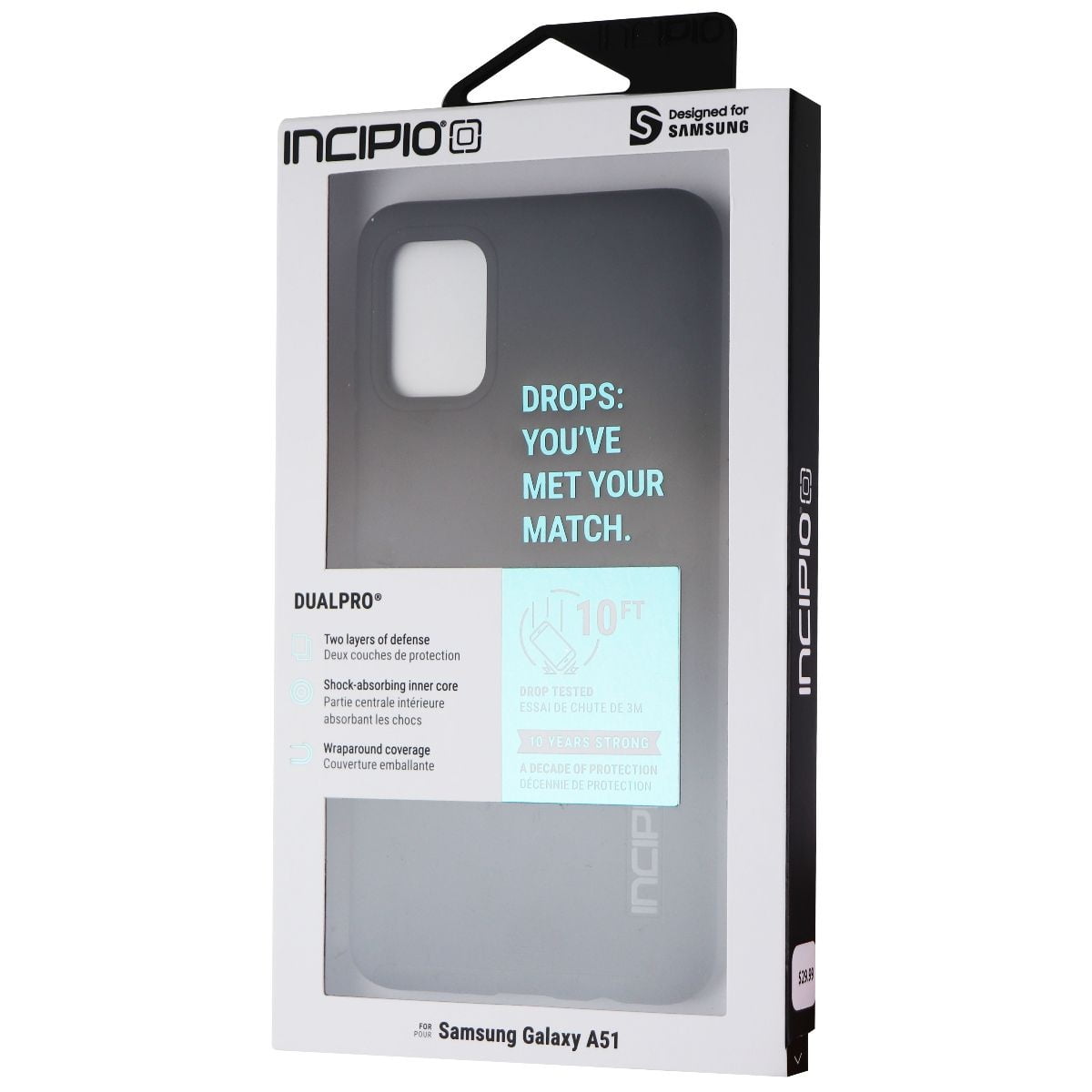 Incipio DualPro Dual Layer Case for Samsung Galaxy A51 (Non 5G) - Matte ...