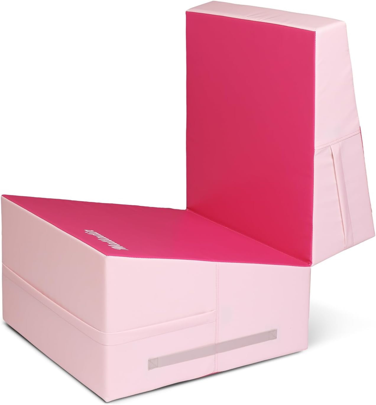 Incline Gymnastics Wedge Mat, Folding Gymnastics Mat for Kids Girls ...