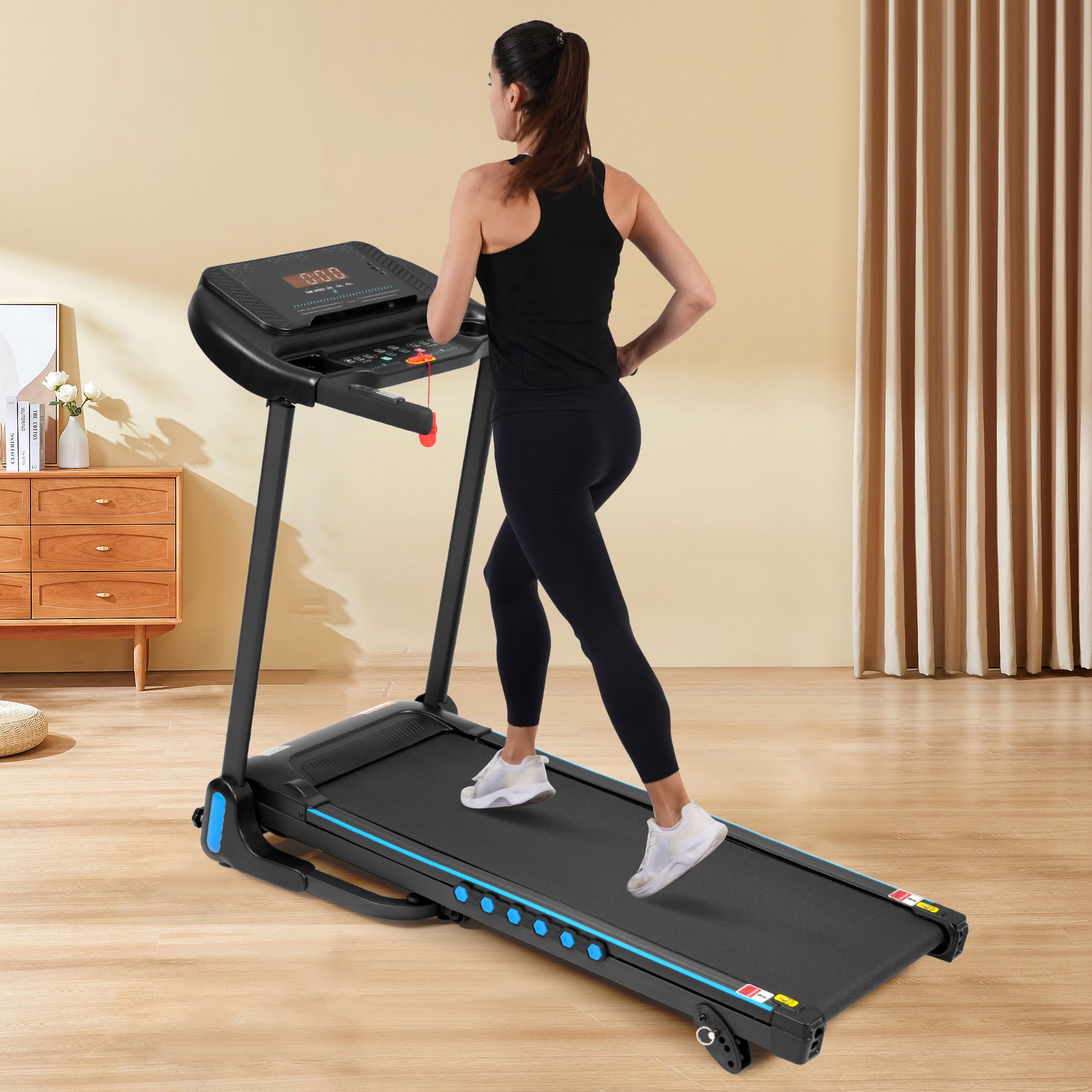 Incline Treadmill for Running & Walking, 3.0 HP Treadmills For Home 350 ...