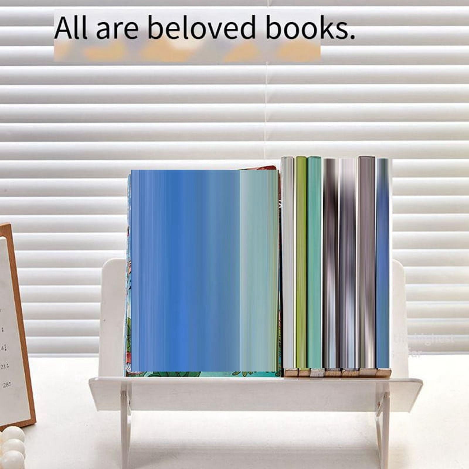 Inclined Mouth Book Stand File Rack Desktop Reading Bookshelf Stand ...