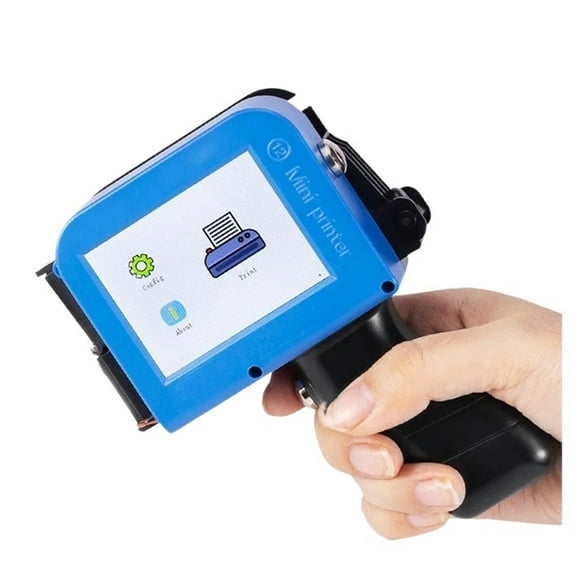 Include Cartridge 12.7mm Bar Batch Code Date Logo Expiry Label Portable ...