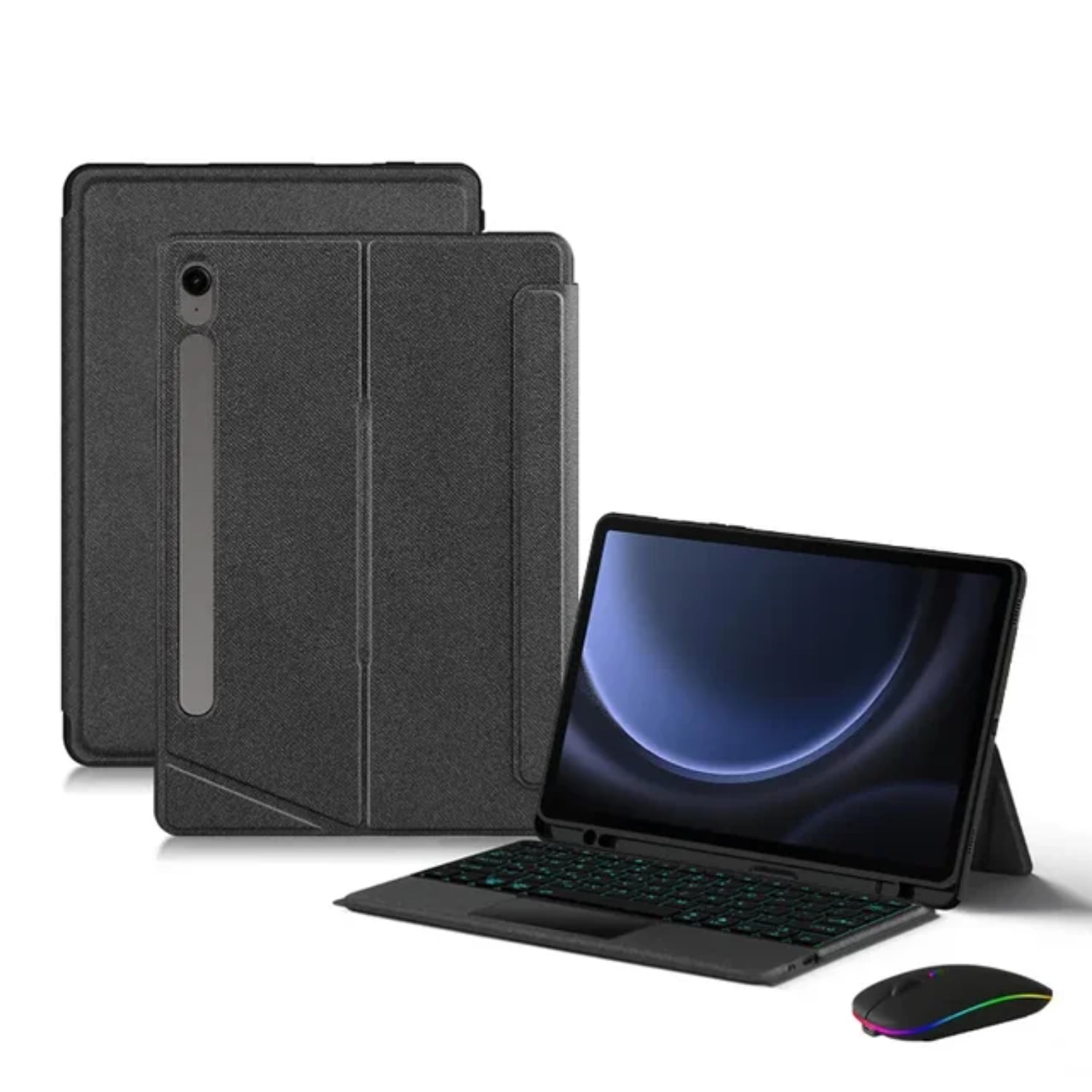 Included with the Tab A9 Plus + 11 inch Tablet this Backlit Smart ...