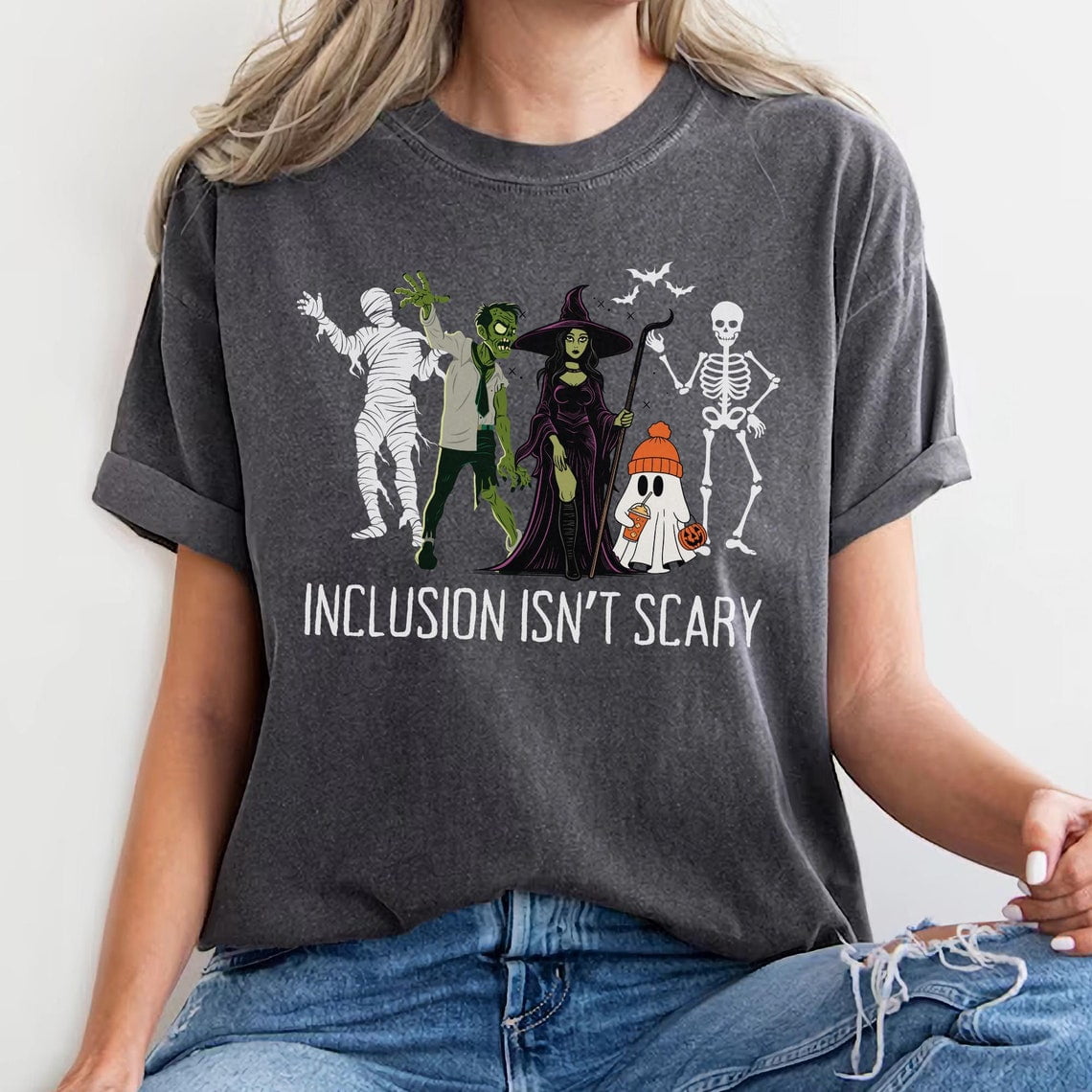 Inclusion Isn't Scary Shirt, Inclusion Special Education Teacher Shirt ...