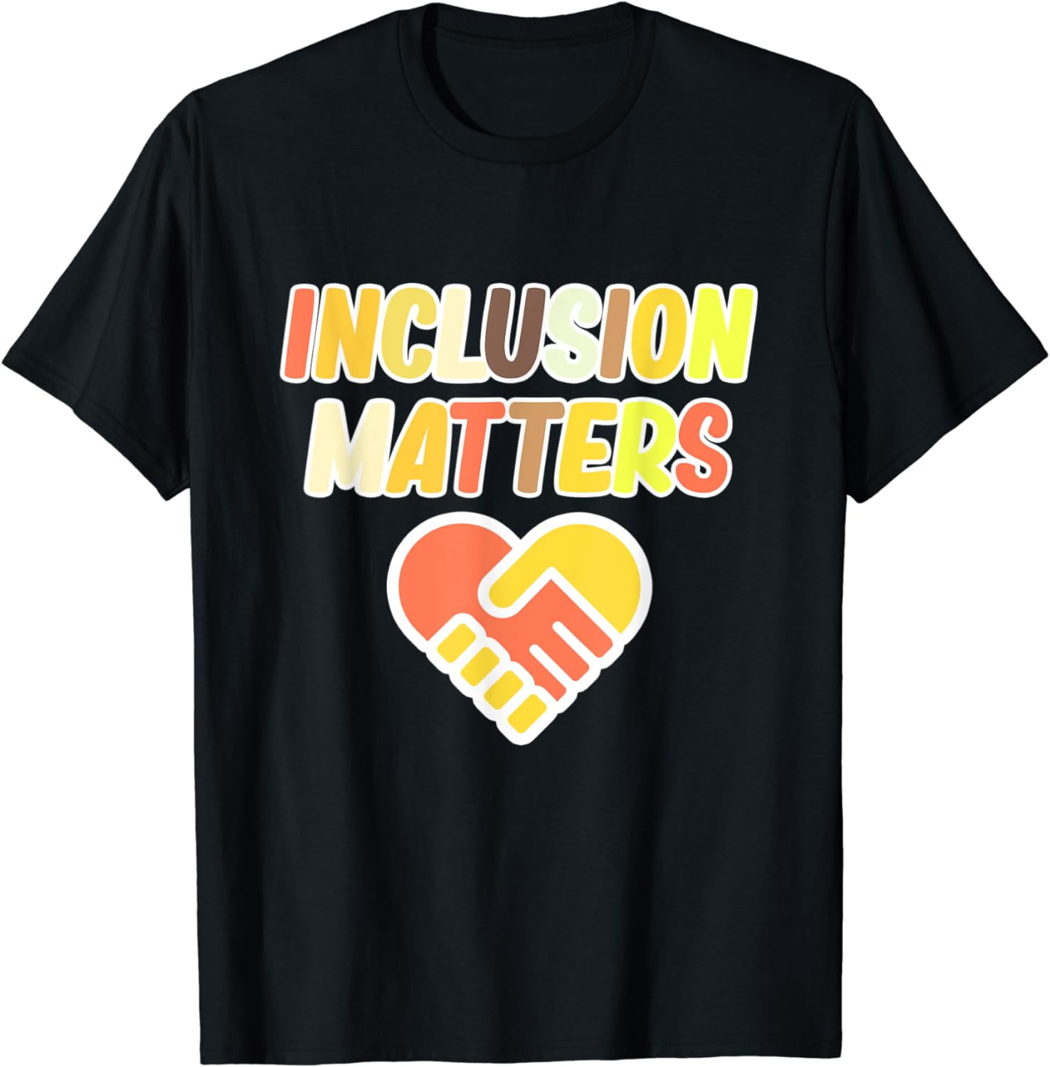 Inclusion Matters Autism Awareness Autistic Children Graphic T-Shirt ...