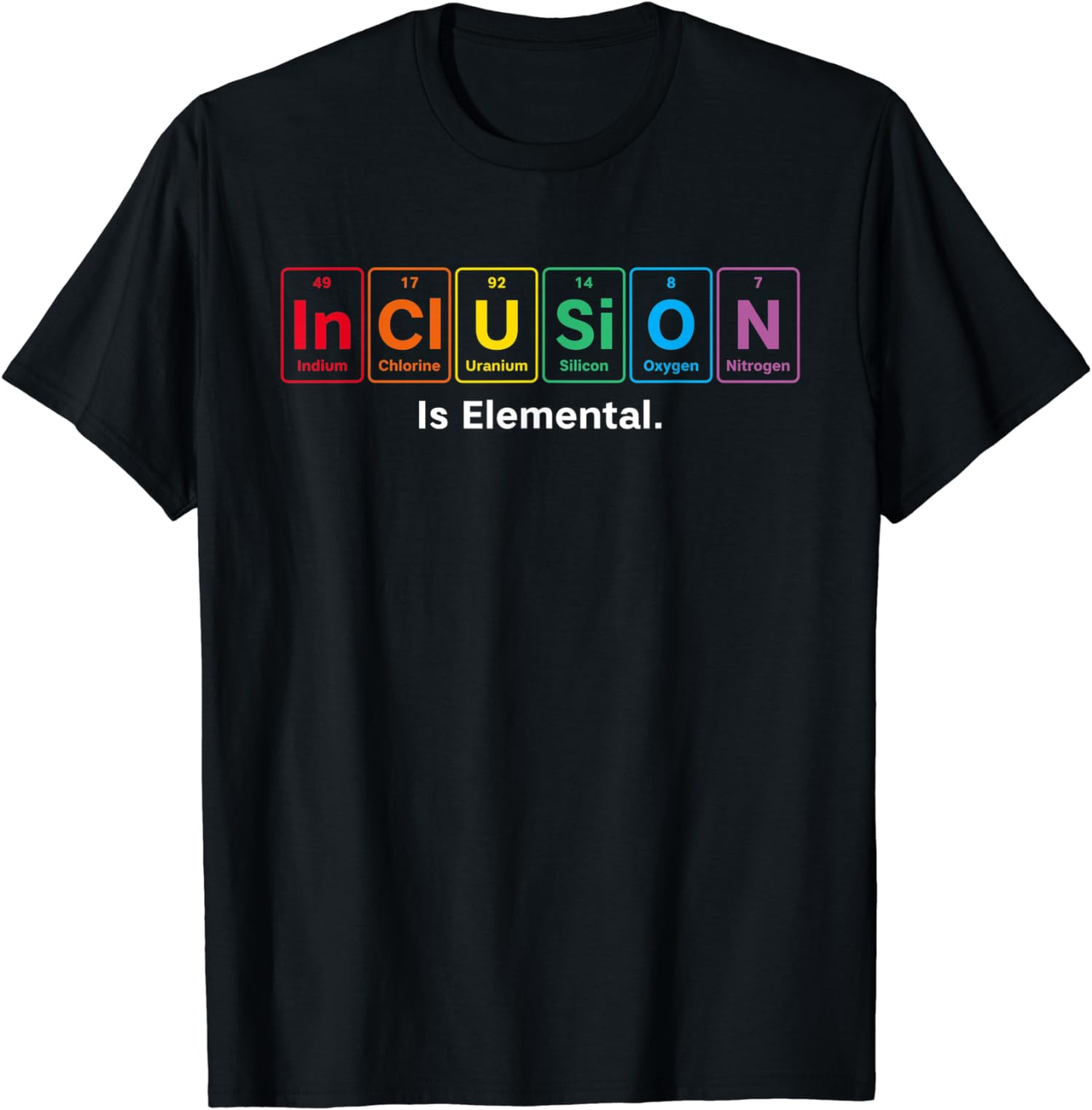 Inclusion Matters LGBT Flag Gay T-Shirt - Walmart.com