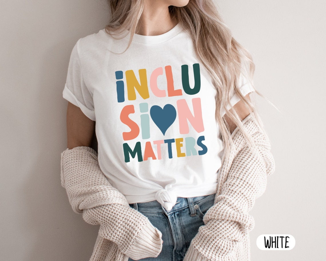 Inclusion Matters Shirt, Equality Shirt, Neurodiversity Shirt, Special ...