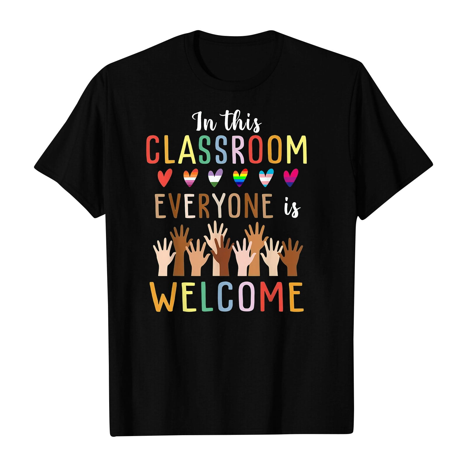Inclusive Classroom T-Shirt Celebrate Diversity & Unity Perfect for ...