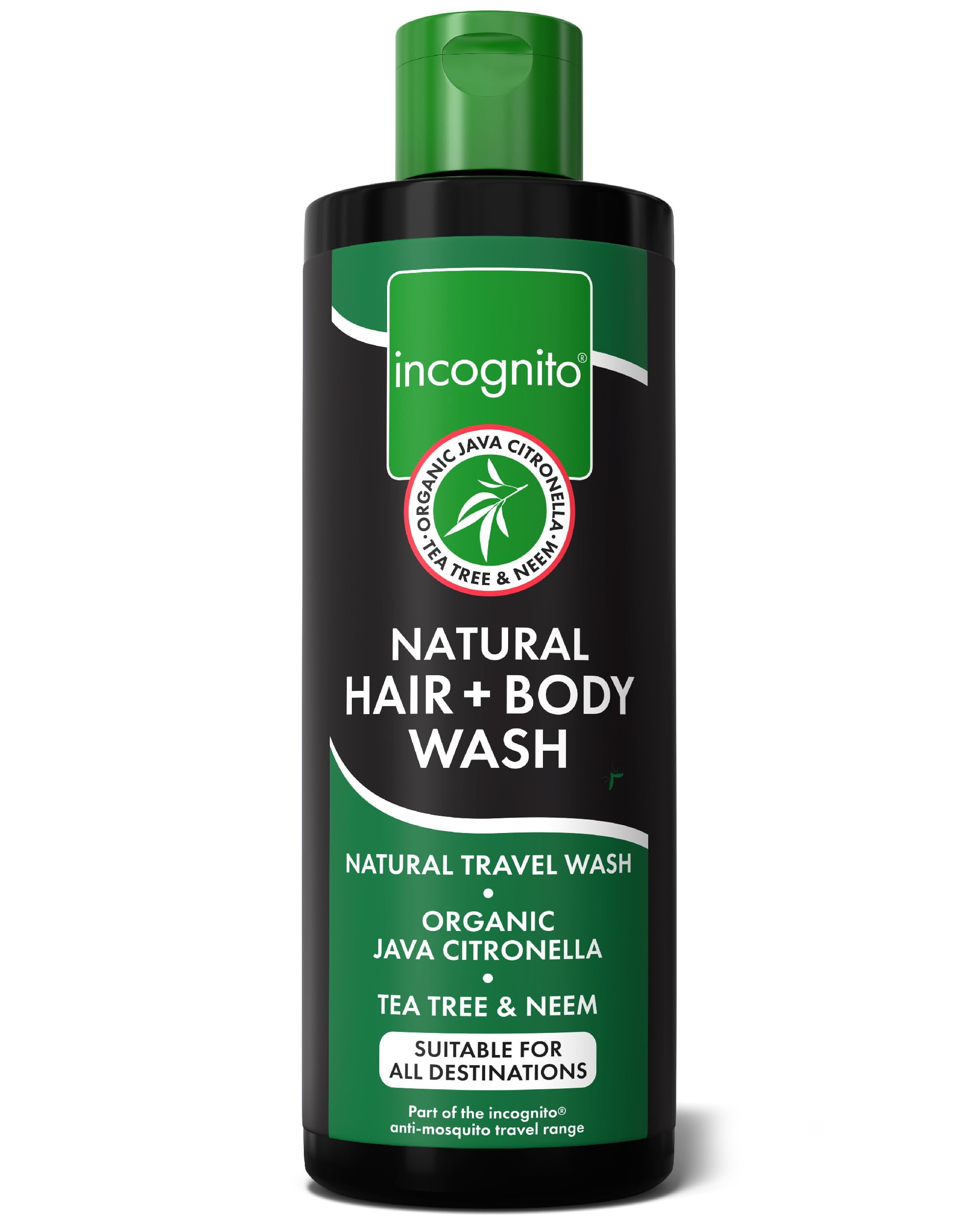 Incognito Java Citronella Hair DPF11 & Body Wash 200ml - Mosquito ...