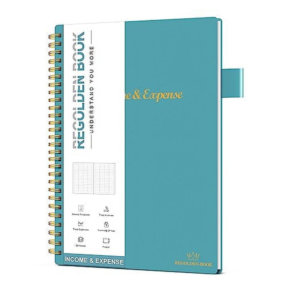 Income & Expense Tracker, Accounting Bookkeeping Ledger Book for Small ...