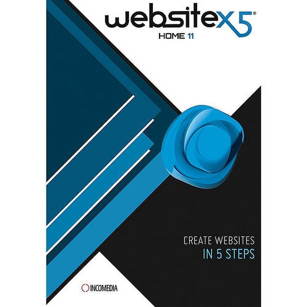 Incomedia Wsx5hom11- Website X5 Home 11 - Walmart.com