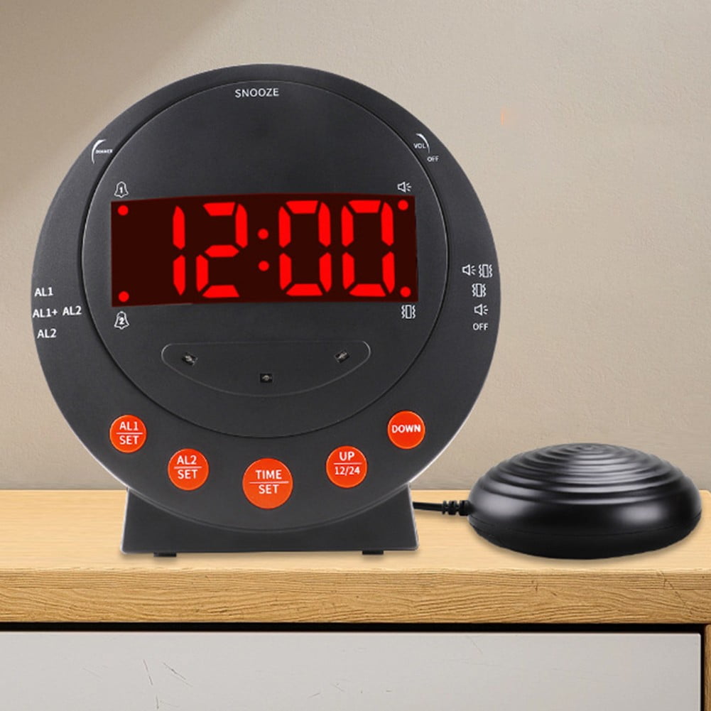 Incoming call reminder vibration alarm clock elderly home phone ...