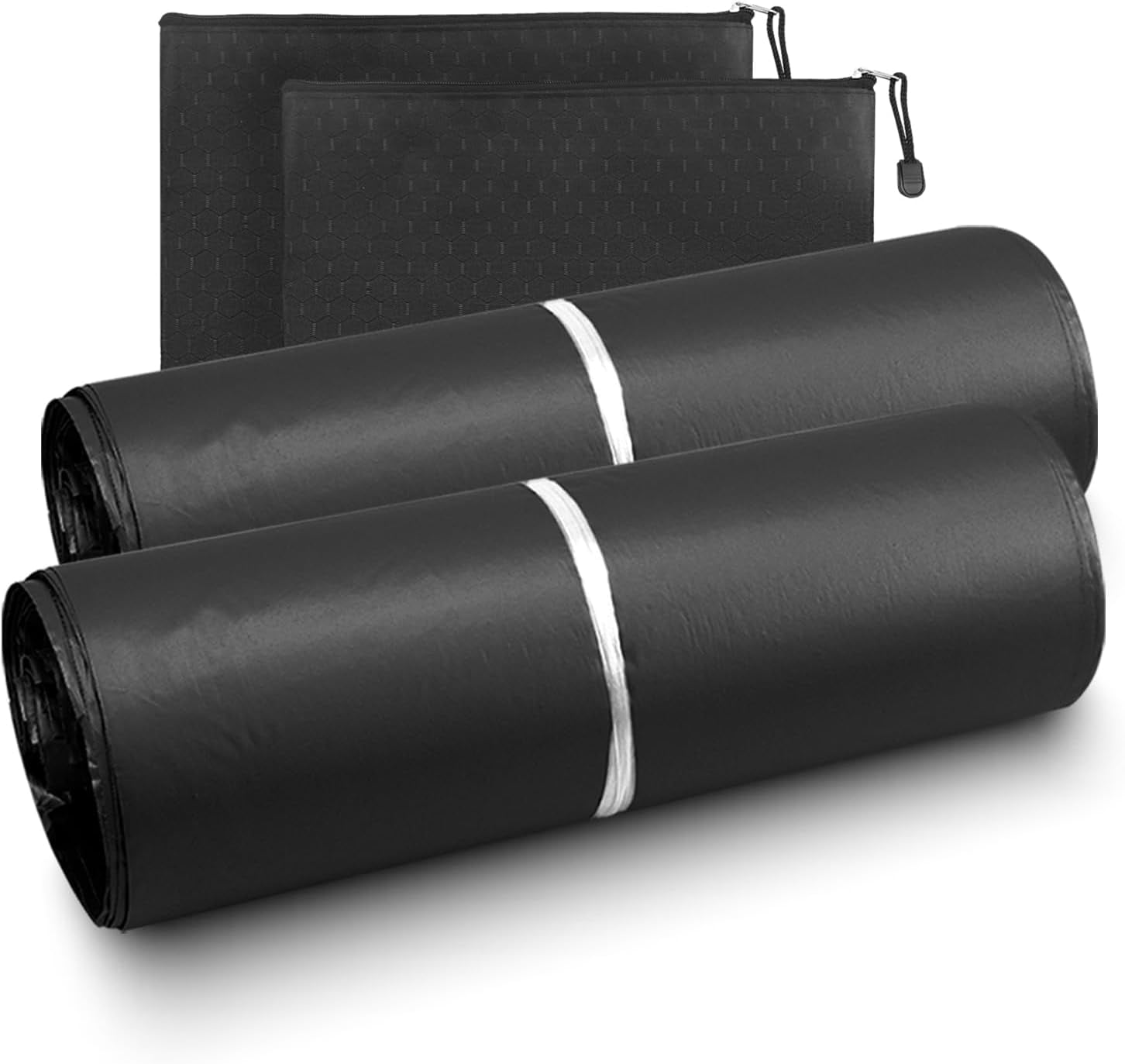 Incontinence Pad Disposal pack of 200,Black Adult Diaper Disposal 9.84 ...