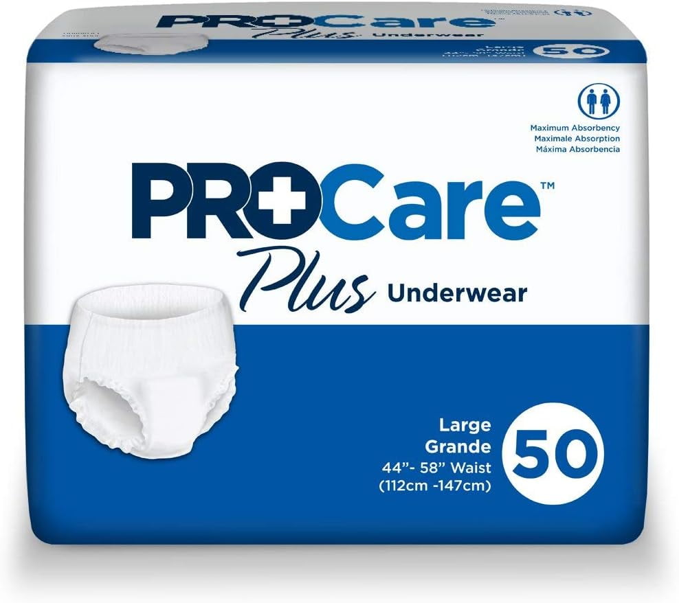 Incontinence Underwear, 50 Count, for Women - Walmart.com