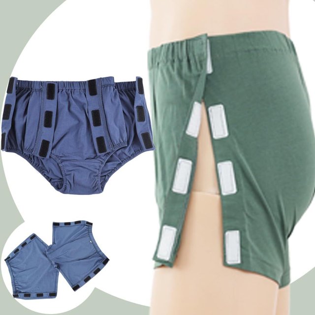 Incontinence Underwear for Patients,Elders,Disabled Adult Men,Reusable ...