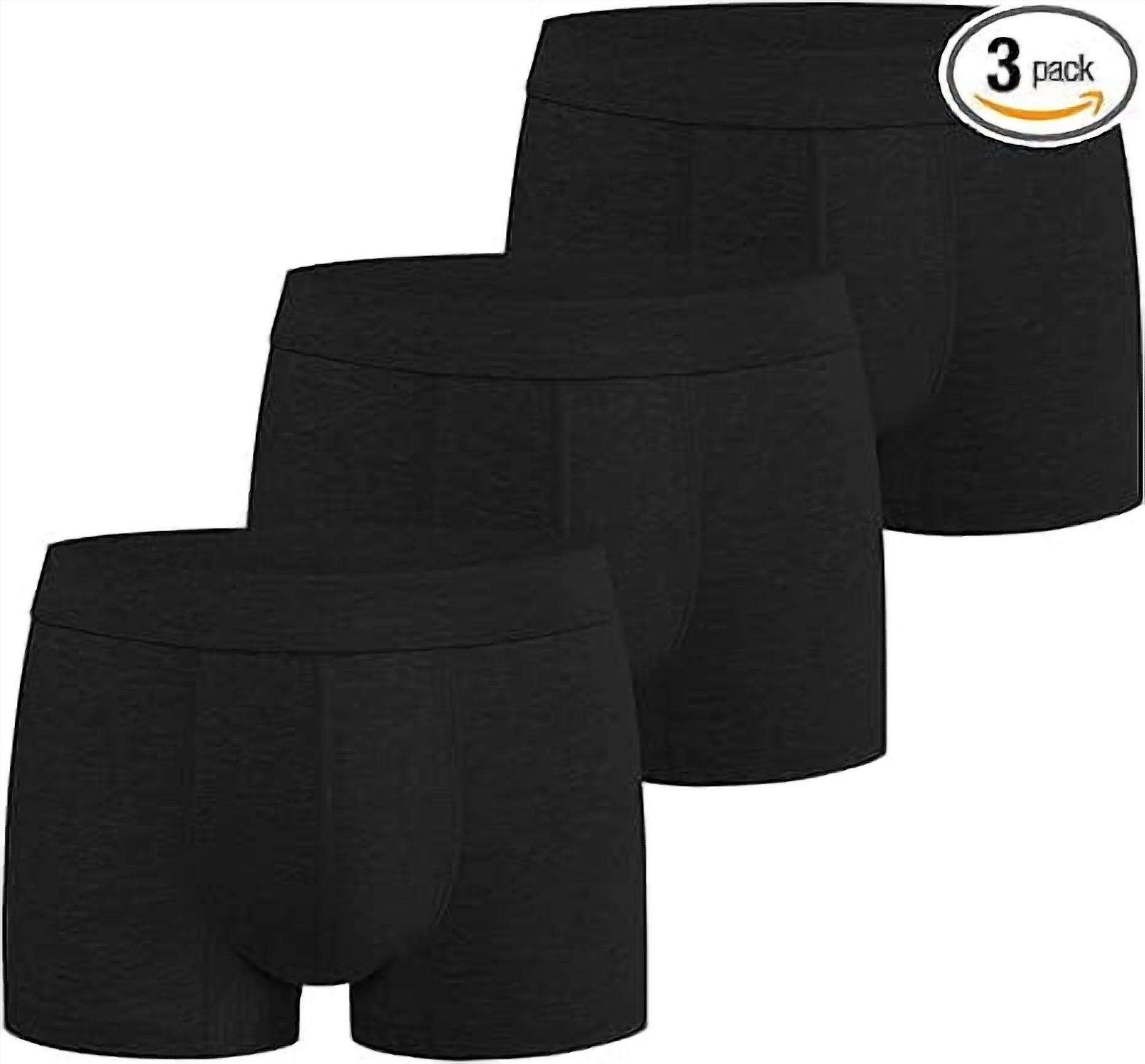 Incontinence Underwear for Men Boxer Briefs Washable Urinary Absorbent ...