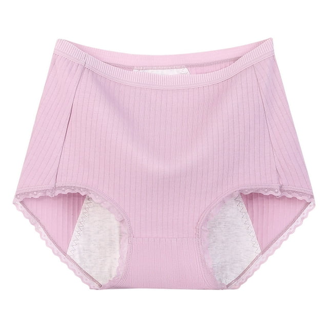 Incontinence Underwear for Women Plus Size Period Leakproof Cotton ...