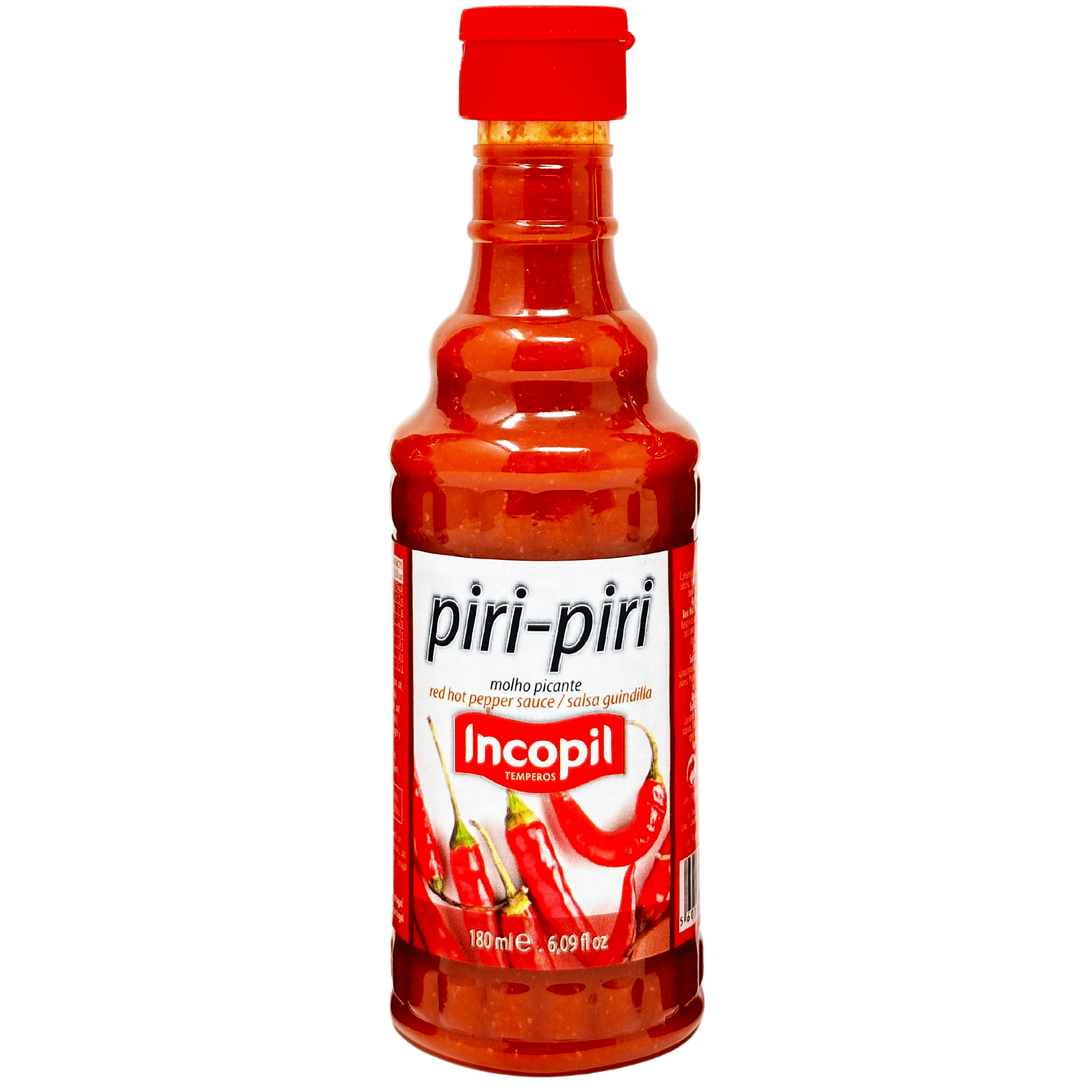 Incopil Piri Piri Red Hot Pepper Sauce Portuguese Peri Peri Sauce 180 ...