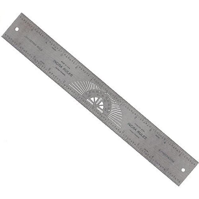 Incra 12In Precision Centering Ruler - Walmart.com