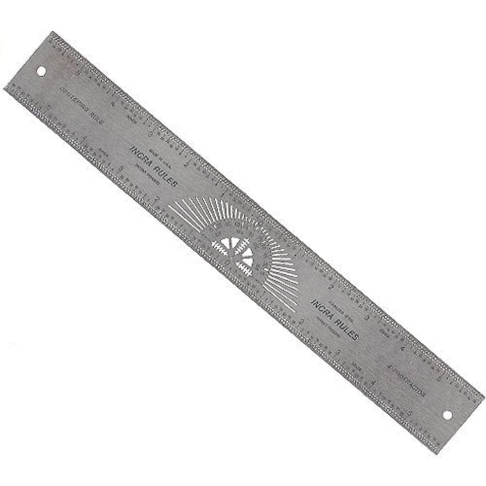 Incra 12In Precision Centering Ruler - Walmart.com