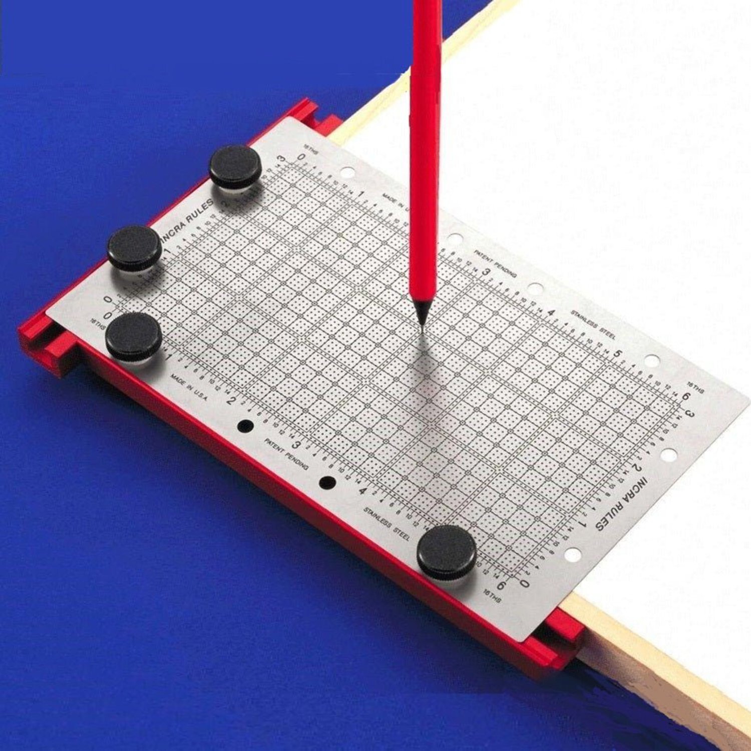 Incra Precision Specialty Rules 6'' X 3'' X-Y Marker Locate And Mark ...